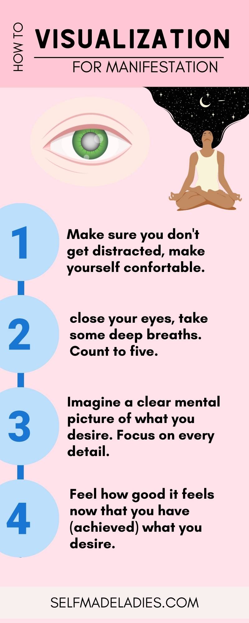 How To Use Creative Visualization Manifestation Technique SelfMadeLadies
